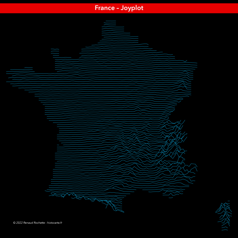 France - Joyplot - Histocarte - #30DayMapChallenge